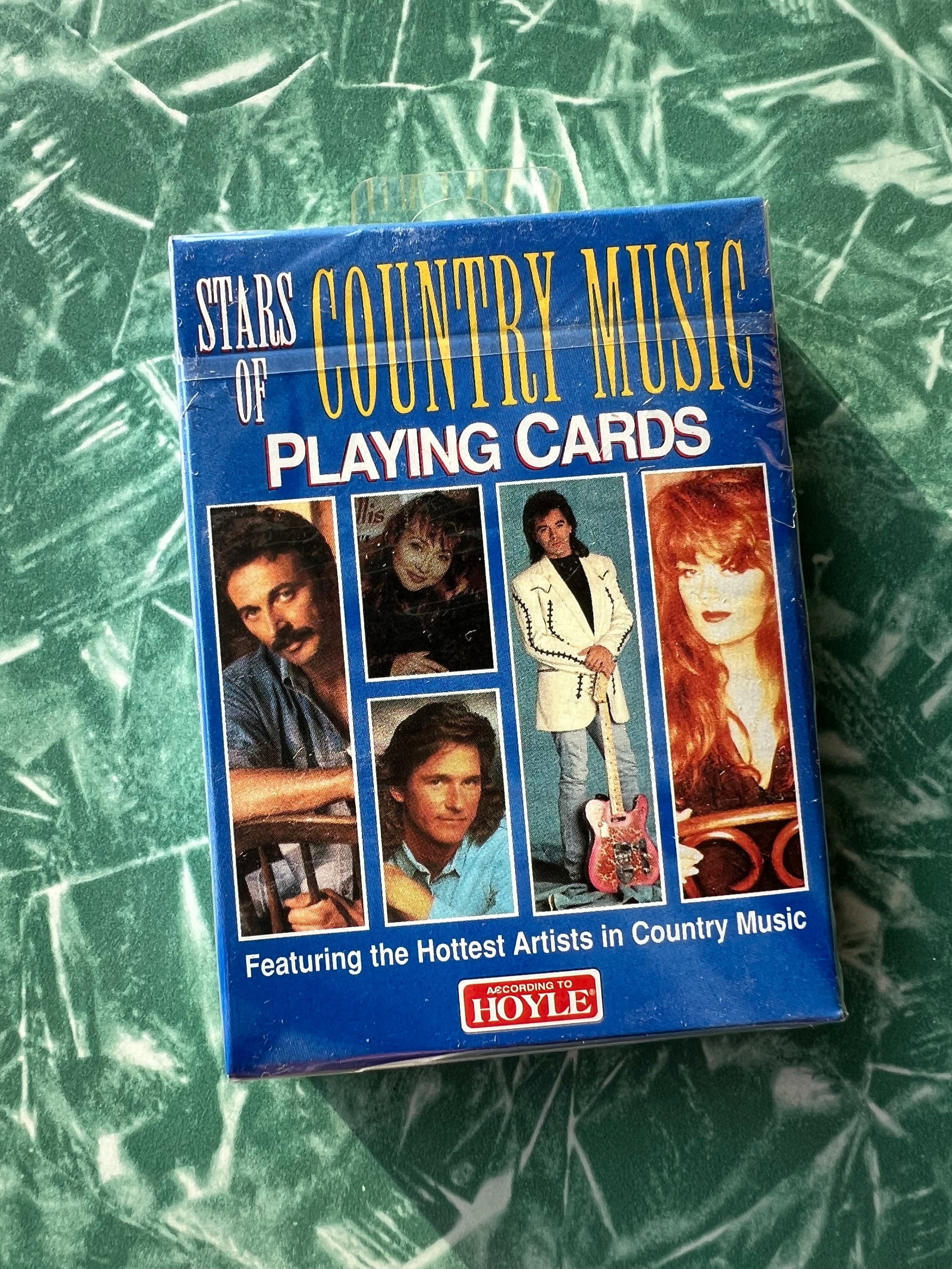 Deadstock 90’s Stars of Country Music Collectible Playing Cards - Etsy