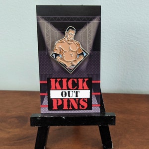 2000s Wrestler Pin - Electrifying Wrestler - Etsy
