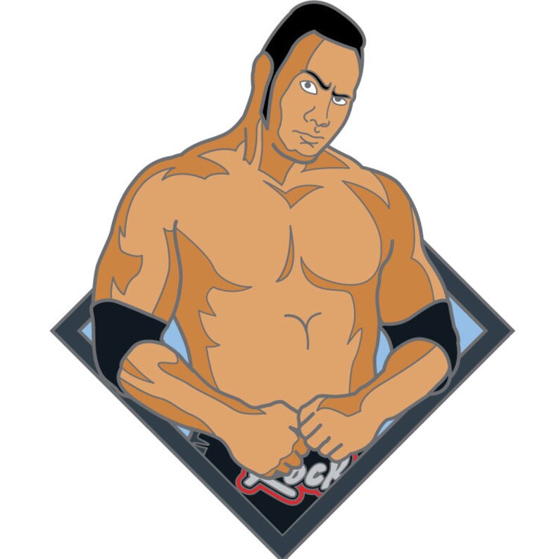 2000s Wrestler Pin Electrifying Wrestler - Etsy