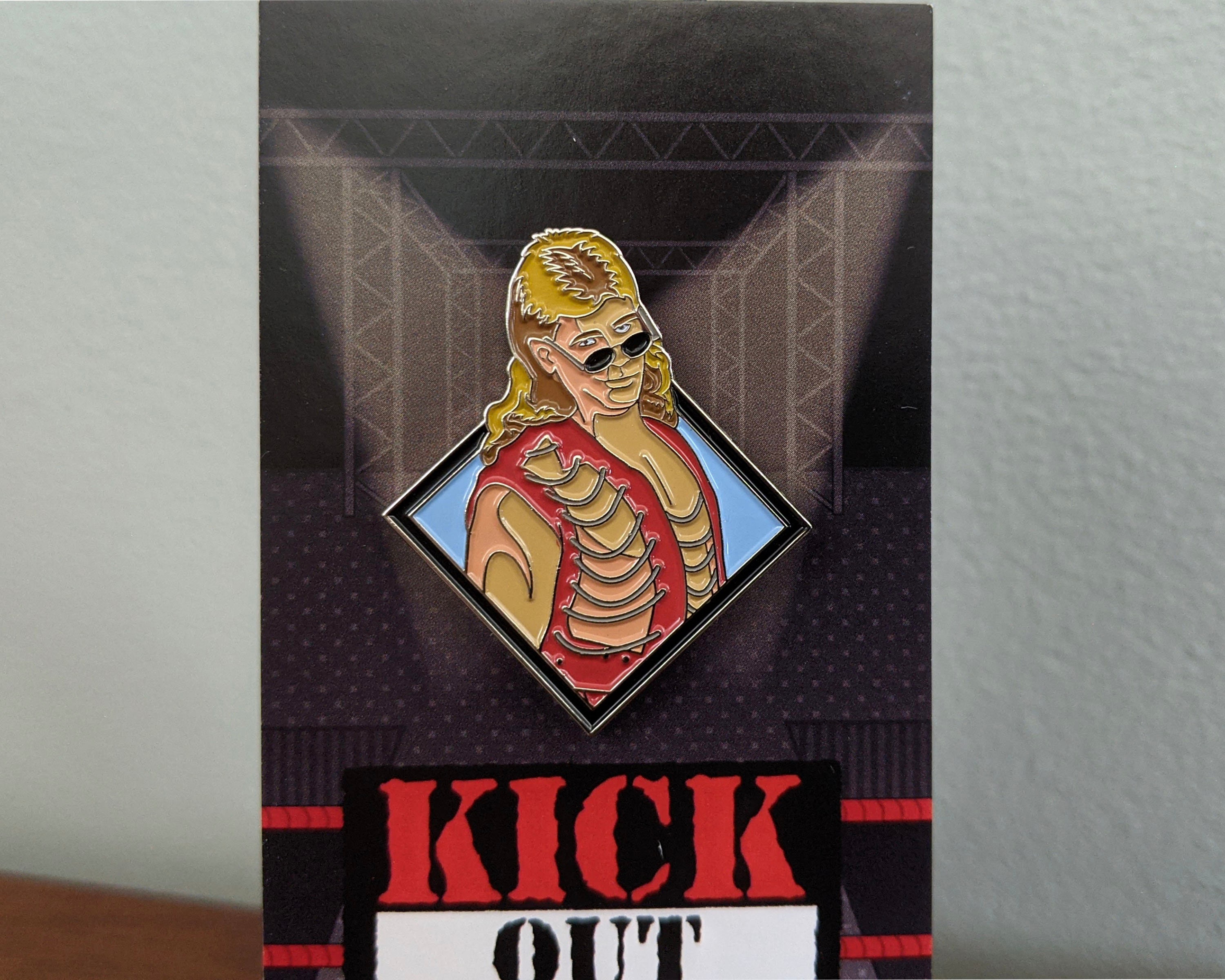 90s Wrestler Pin Boy Toy Wrestler - Etsy