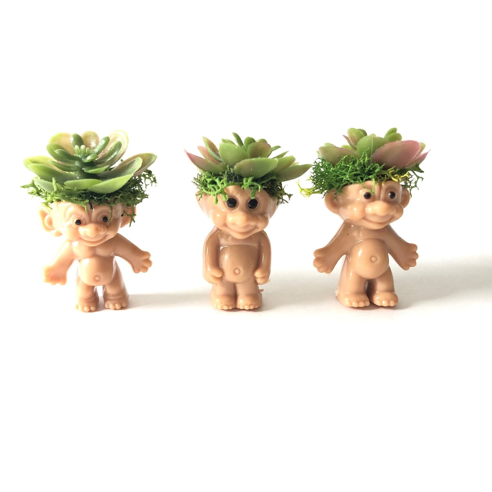 Mini Troll Planter/ Tiny Troll/ Tiny Troll Planter/ Small - Etsy