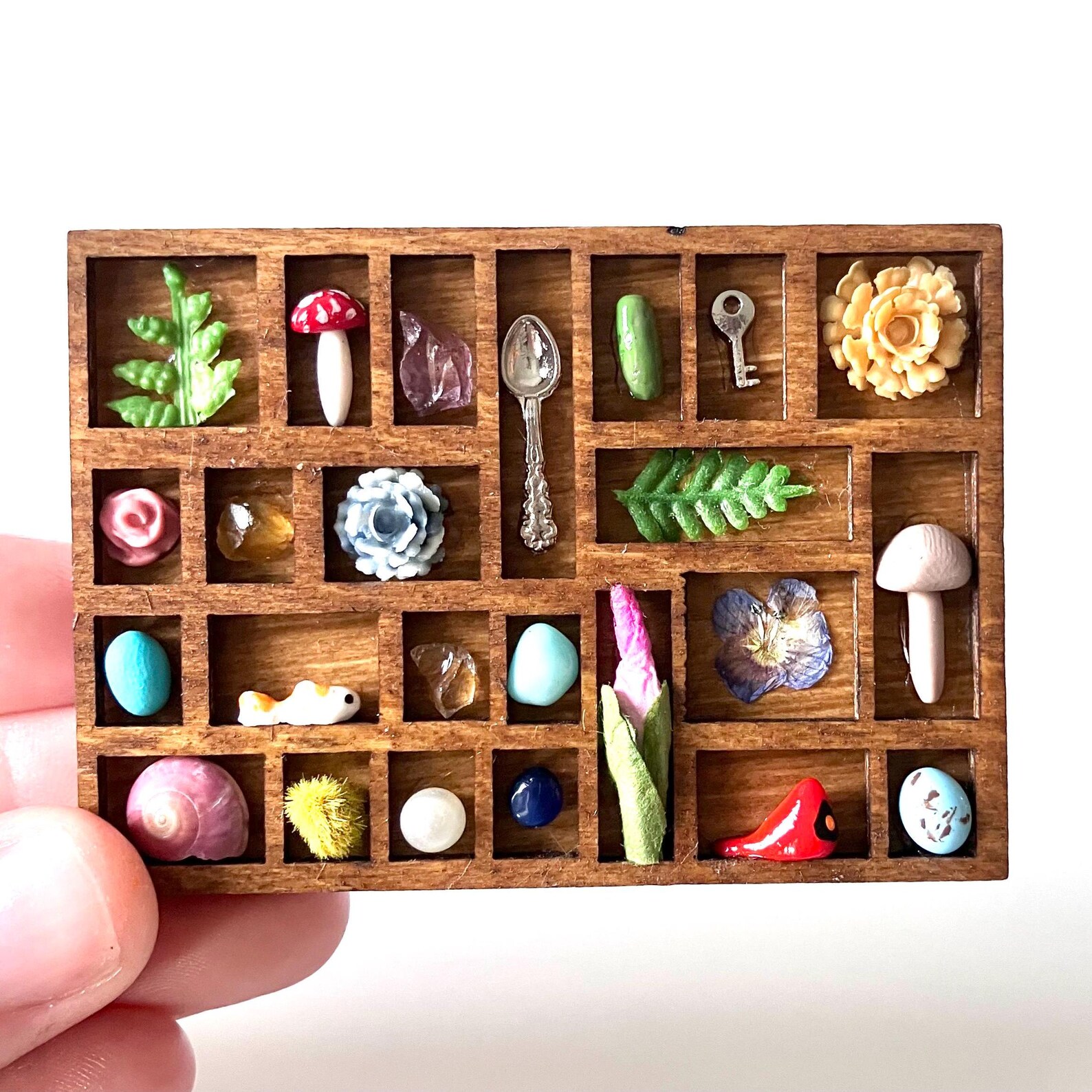 World's Tiniest Printer's Tray/ Miniature Printer's Tray/ Tiny ...