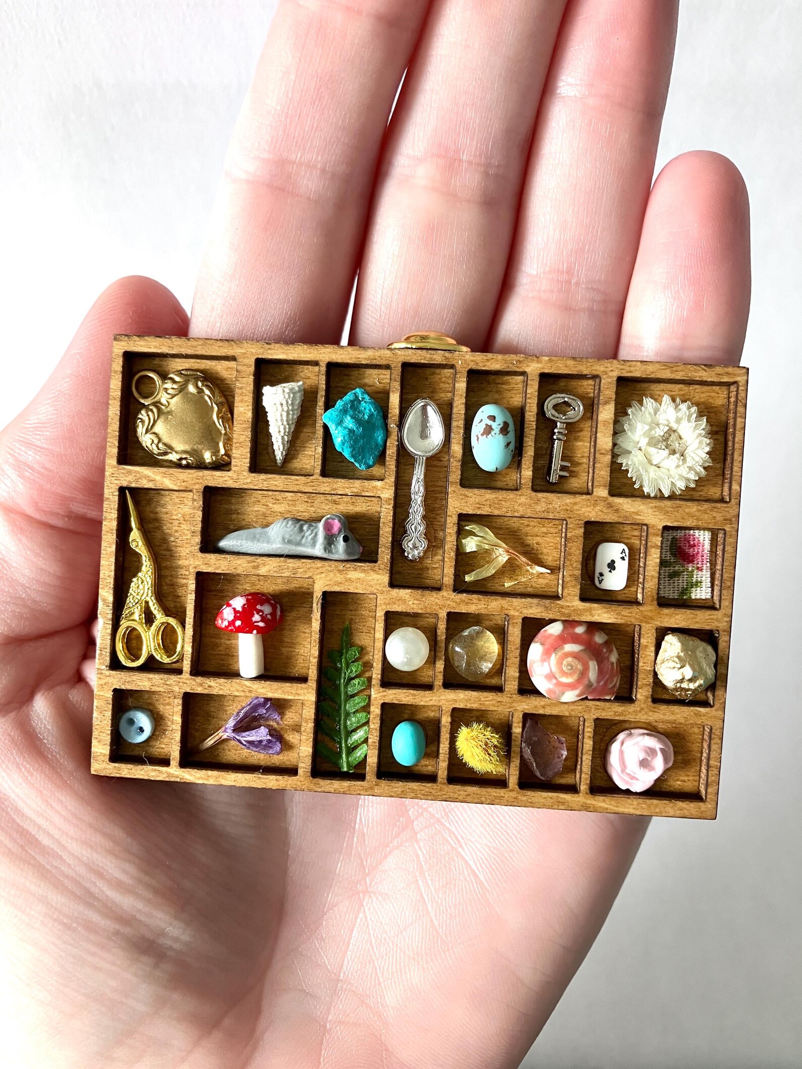 World's Tiniest Printer's Tray/ Miniature Printer's Tray/ Tiny ...