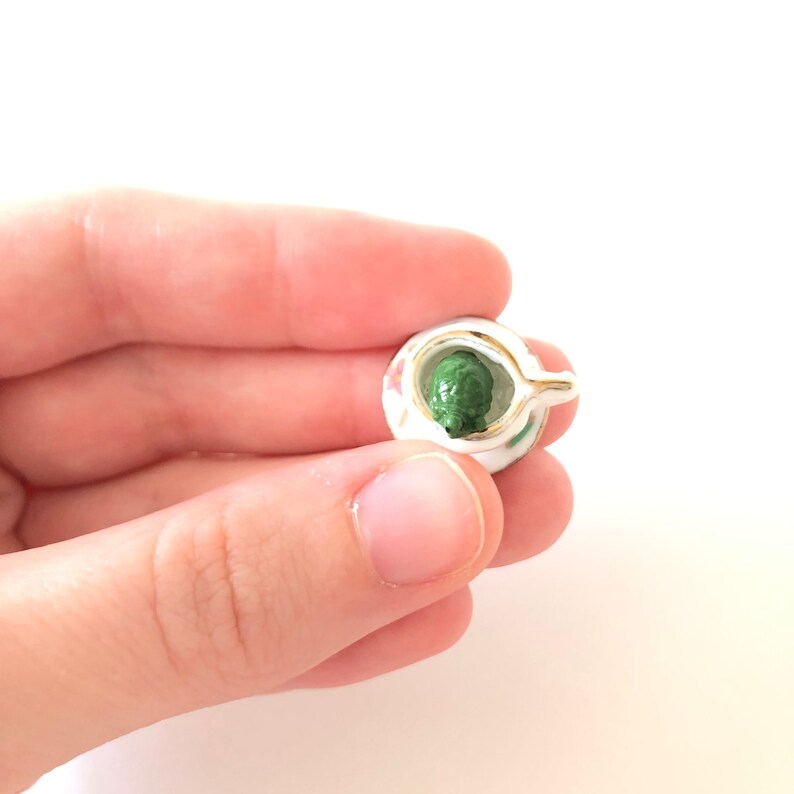 Turtle in a Teacup/ Tiny Turtle/ World's Tiniest Turtle/ - Etsy