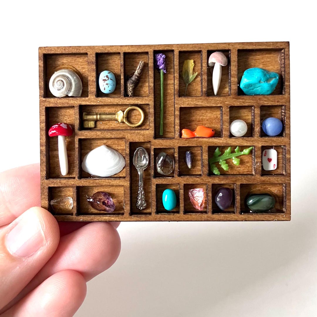 World's Tiniest Printer's Tray/ Miniature Printer's Tray/ Tiny ...