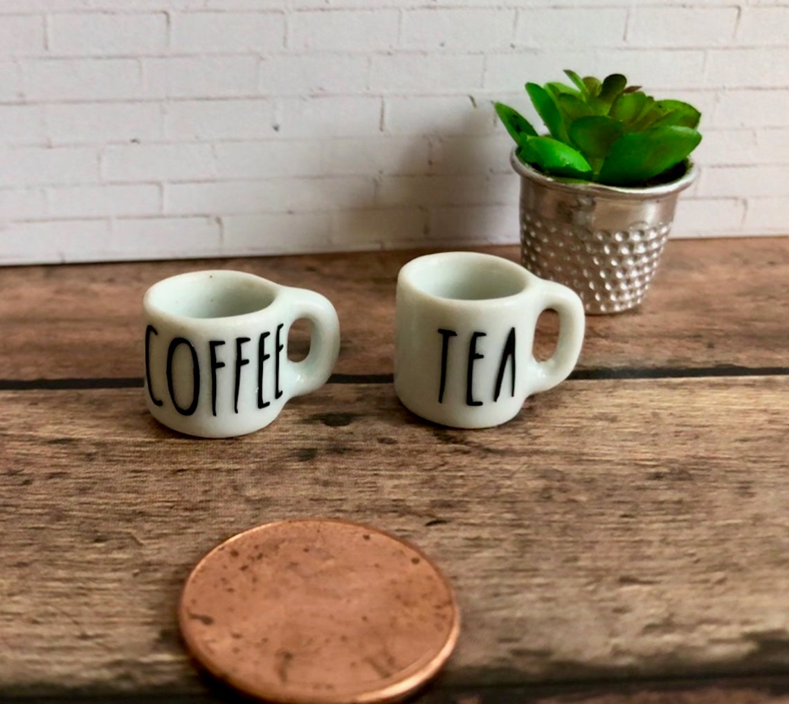 Miniature Mugs/ Miniature Coffee Mug/ Miniature Tea Mug/ - Etsy