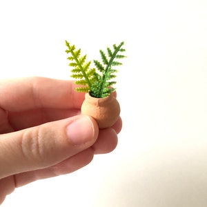 Miniature Plant Trio/ Tiny Plants/ Tiny Faux Plants/ Mini Plants ...