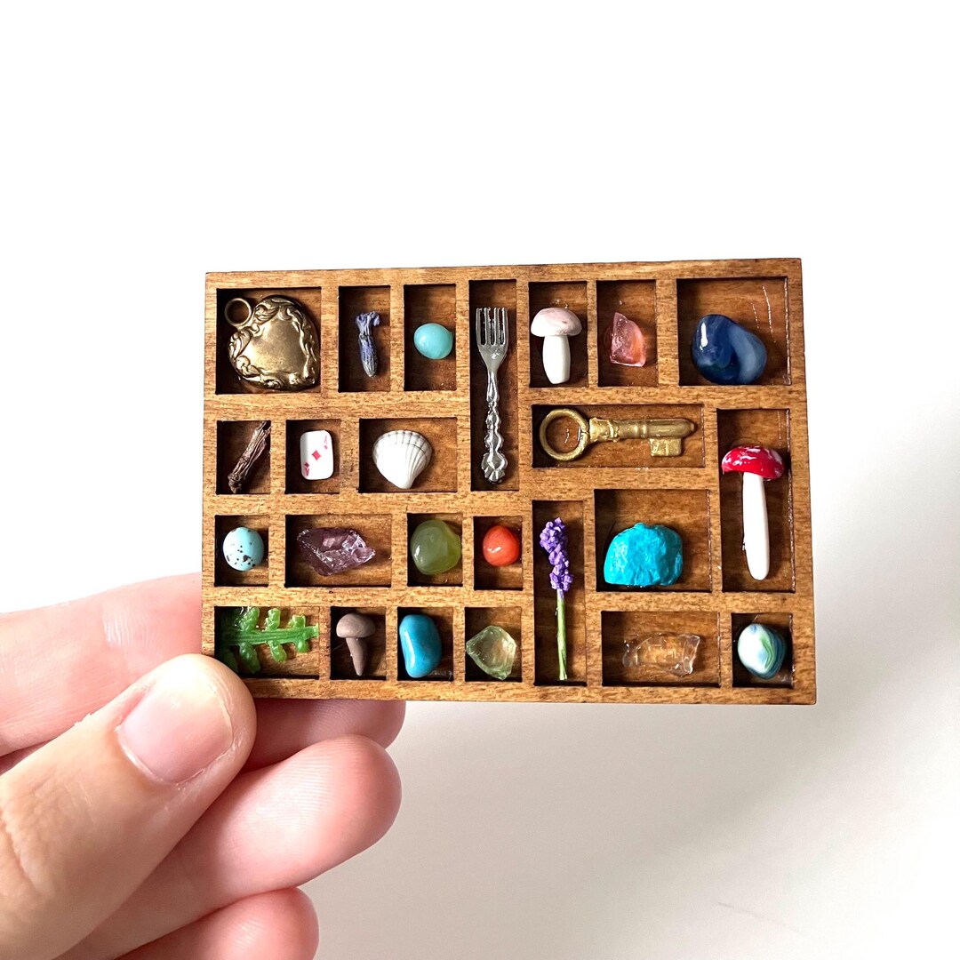 World's Tiniest Printer's Tray/ Miniature Printer's Tray/ Tiny ...