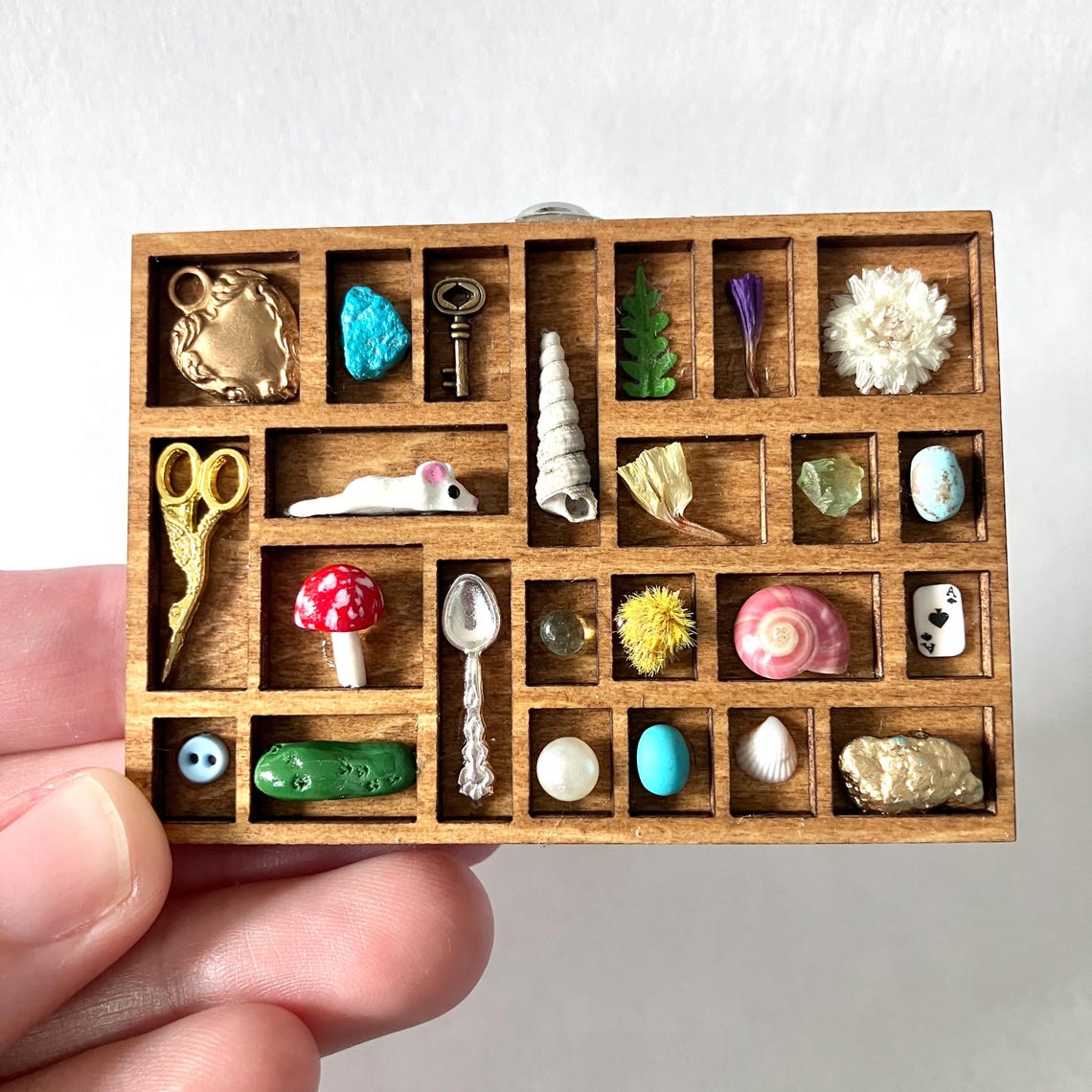 World's Tiniest Printer's Tray/ Miniature Printer's Tray/ Tiny ...