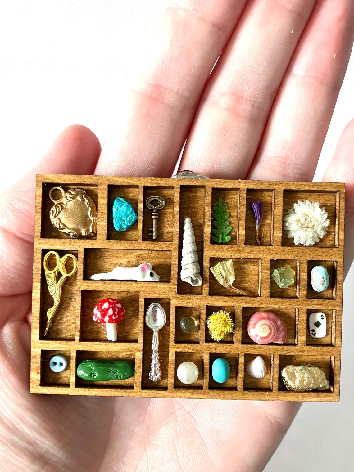 World's Tiniest Printer's Tray/ Miniature Printer's Tray/ Tiny ...