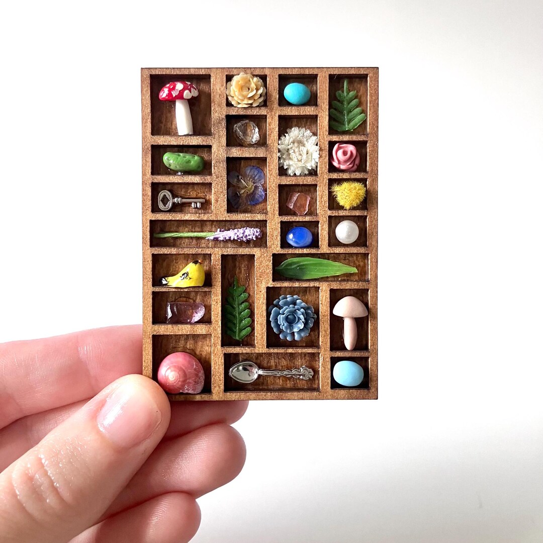 World's Tiniest Printer's Tray/ Miniature Printer's Tray/ Tiny ...