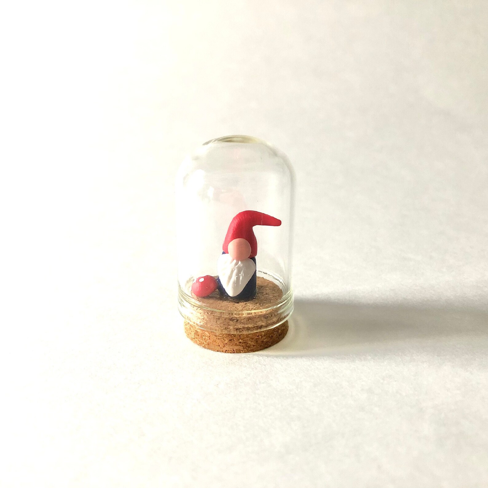 Gnome in a Dome/ Tiny Gnome/ Mini Gnome/ Fairy Garden/ Cute | Etsy