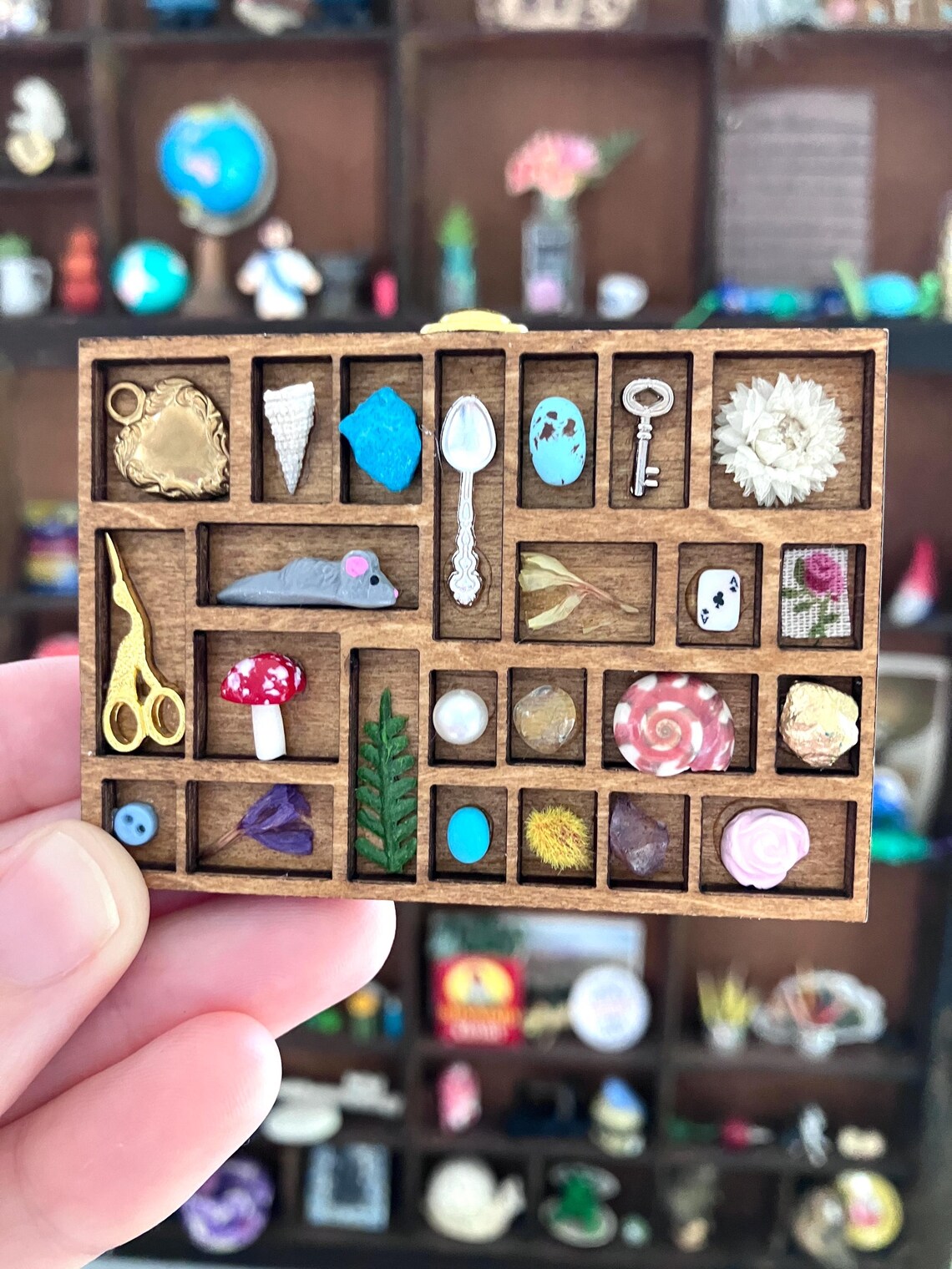 World's Tiniest Printer's Tray/ Miniature Printer's Tray/ Tiny ...