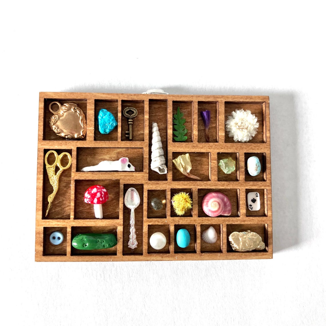 World's Tiniest Printer's Tray/ Miniature Printer's Tray/ Tiny ...