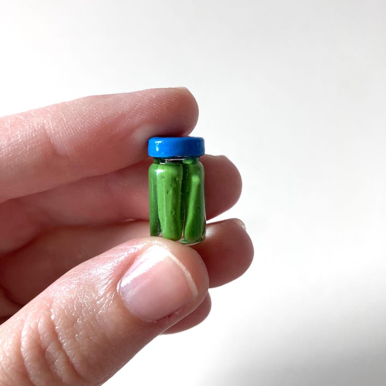 World's Tiniest Jar of Pickles/ Tiny Pickle Jar/ Tiny Jar of Pickles ...