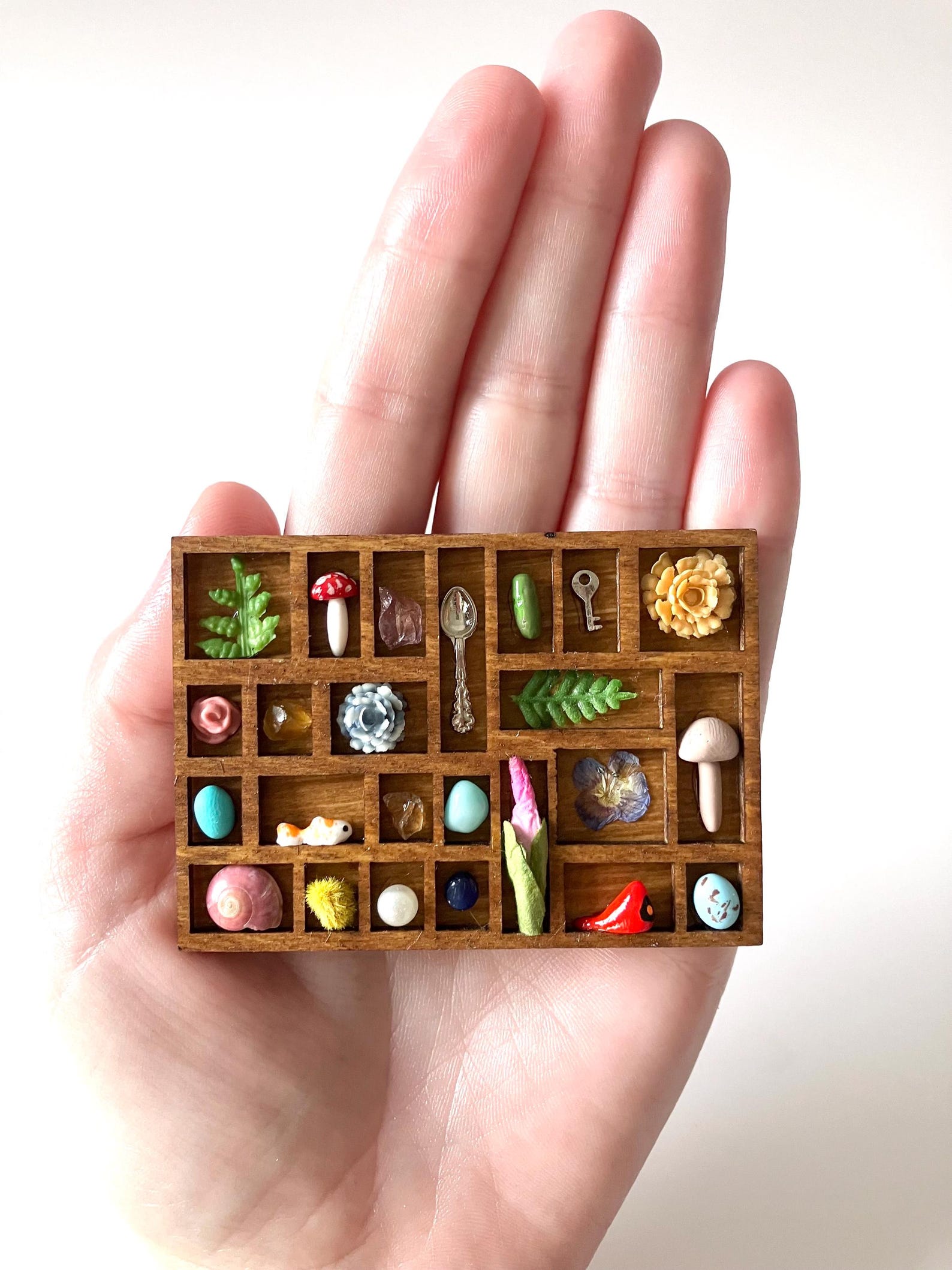 World's Tiniest Printer's Tray/ Miniature Printer's Tray/ Tiny ...