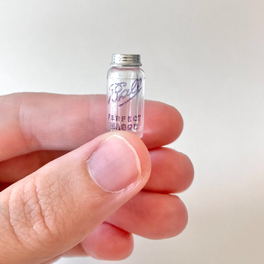 Miniature Mason Jar/ World's Tiniest Mason Jar/ Tiny Mason Jar ...