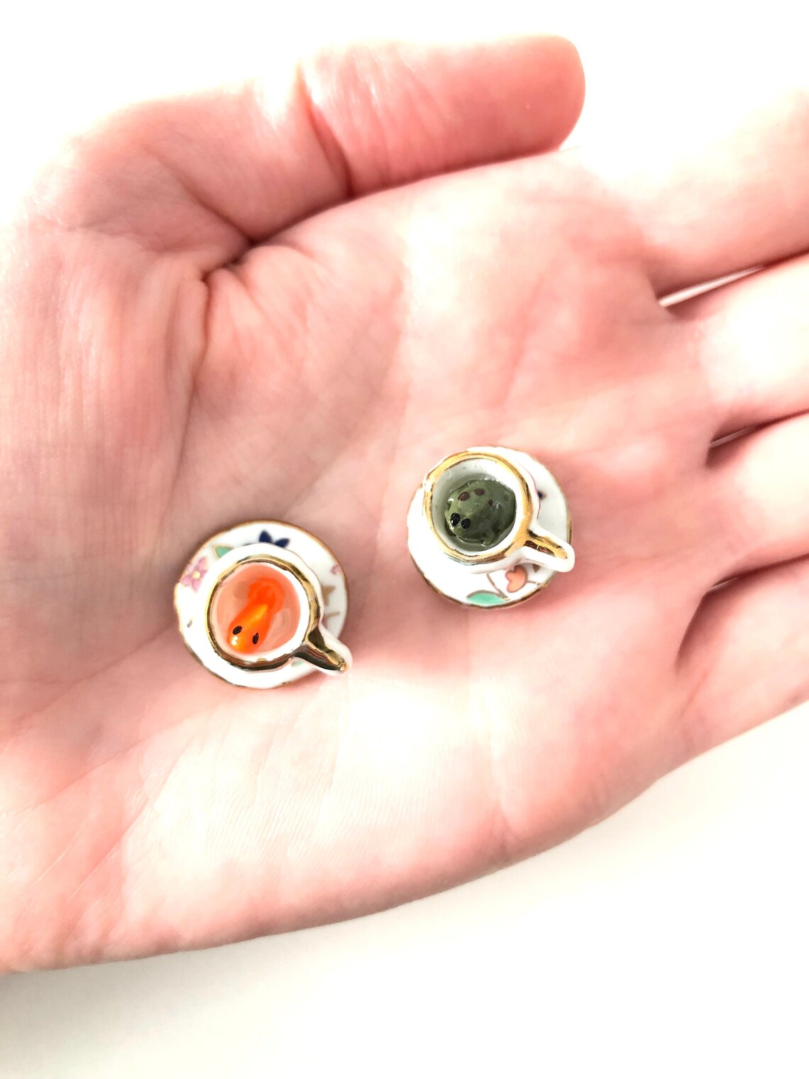 Turtle in a Teacup/ Tiny Turtle/ World's Tiniest Turtle/ - Etsy