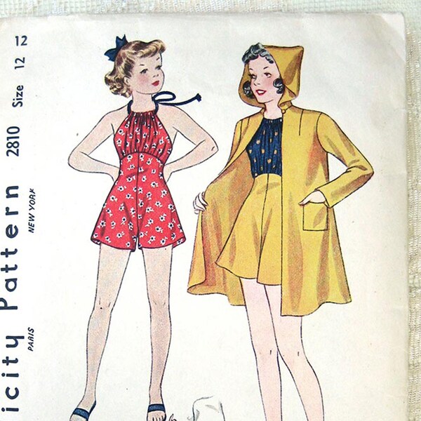 Womens Playsuit Sewing Pattern - Etsy