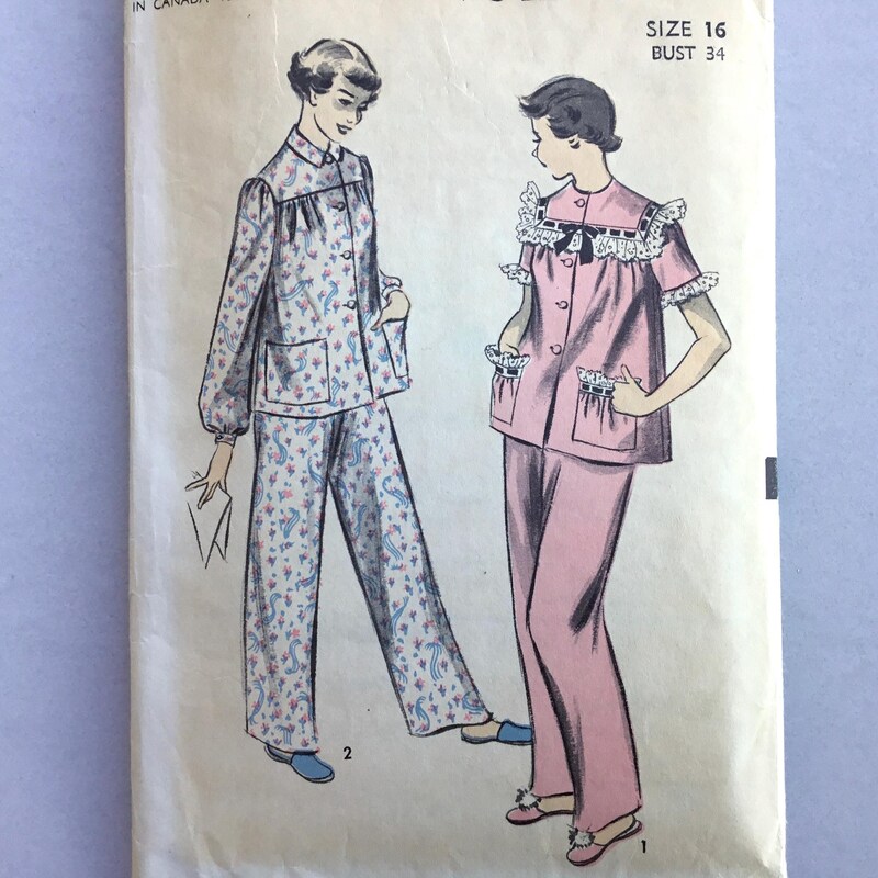 1950s Pajamas - Etsy
