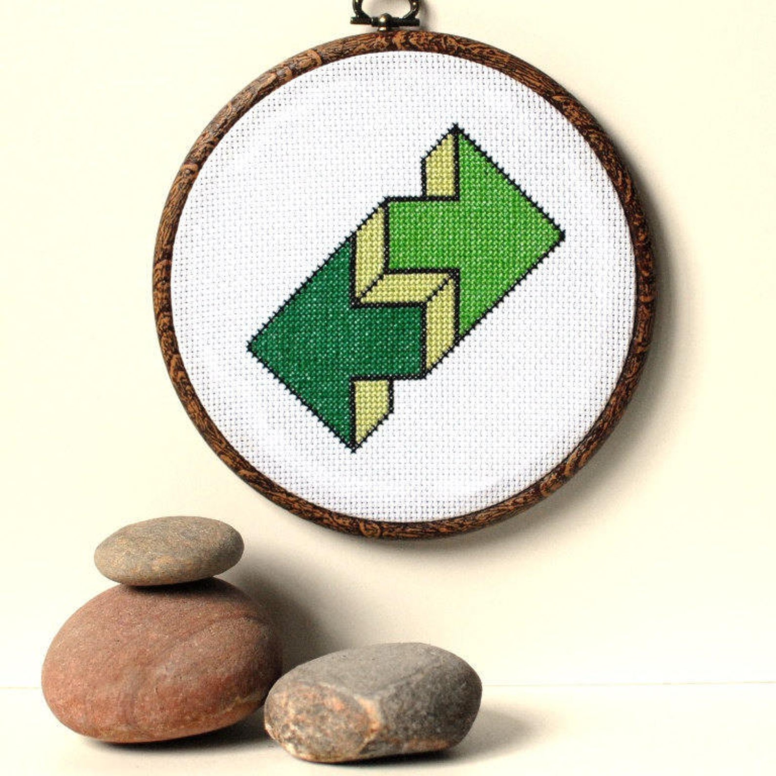 Counted Cross Stitch Pattern , Modern Cross Stitch Pattern , Geometric ...