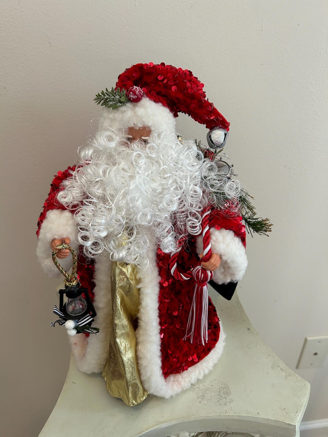 Tree Topper Santa - Etsy
