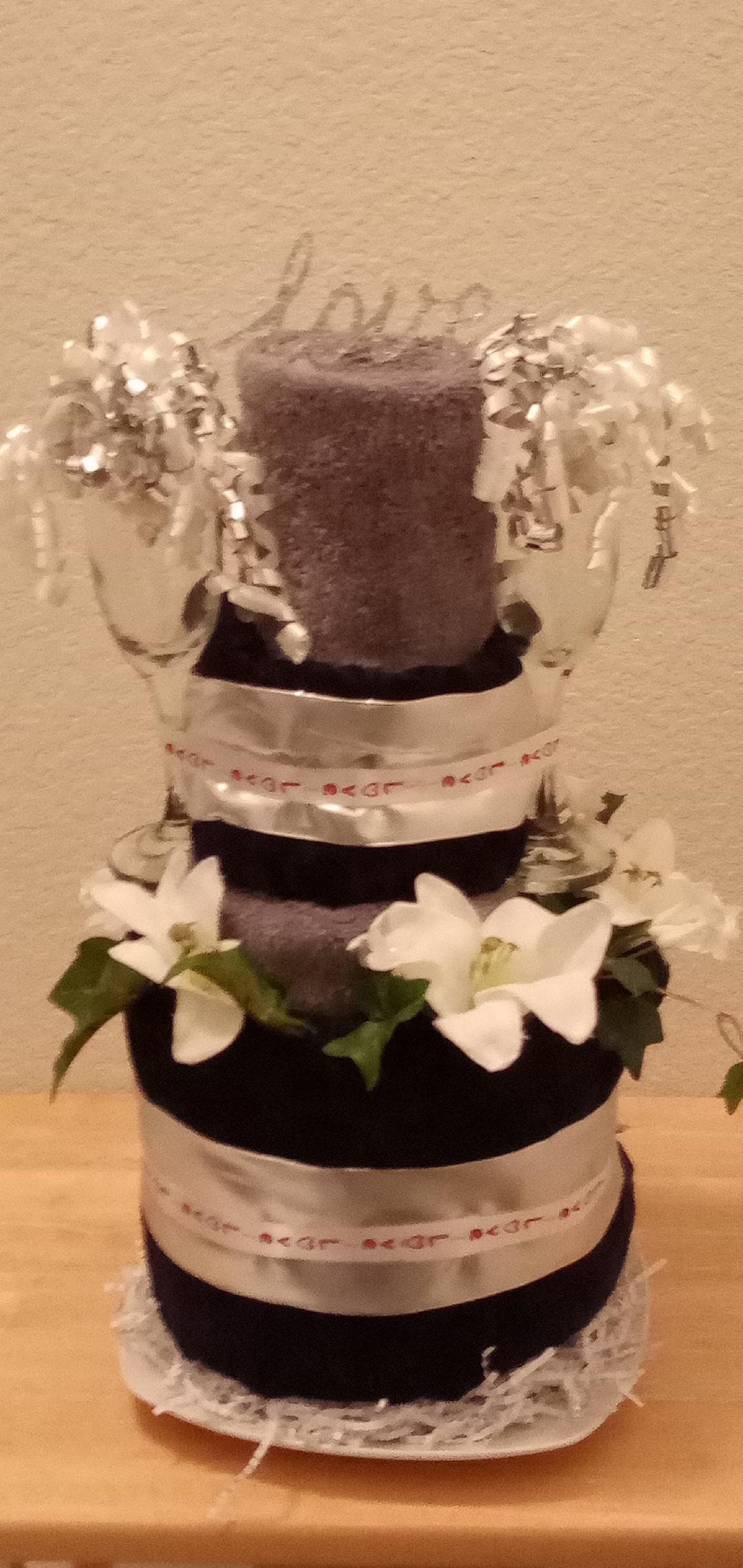Blue and Gray Cake - Etsy