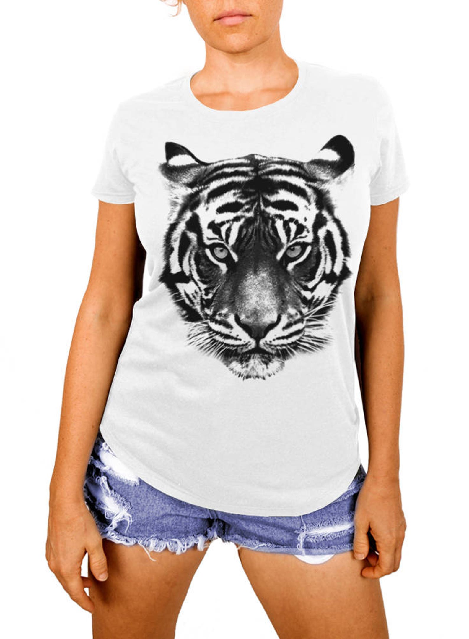 Tiger Shirt Tiger T-shirt Gift for Tiger Lovers Big Cat - Etsy