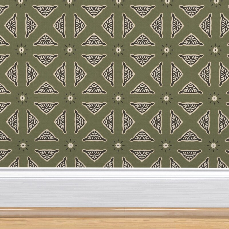 Olive Wallpaper - Etsy