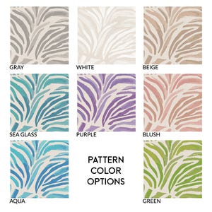 Modern Zebra Sea Glass Stripe Wallpaper - Abstract Safari Animal Print ...