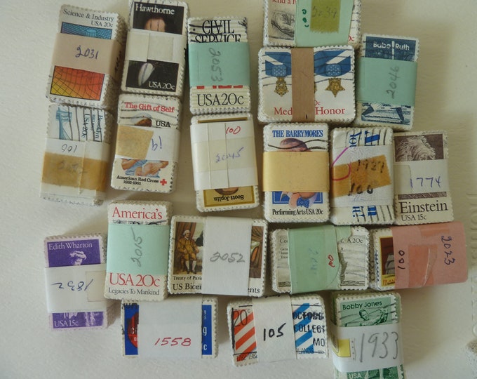 Used U.S. Stamps - Massive Lot of Bundleware - United States Stamps for ...