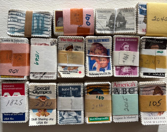 Used U.S. Stamps - Massive Lot of Bundleware - United States Stamps for ...