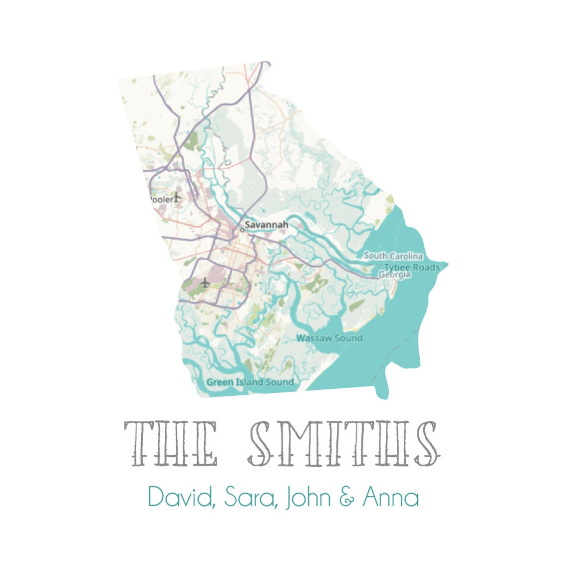 Personalized Hometown Map Gift Tags Map Calling Cards Map | Etsy