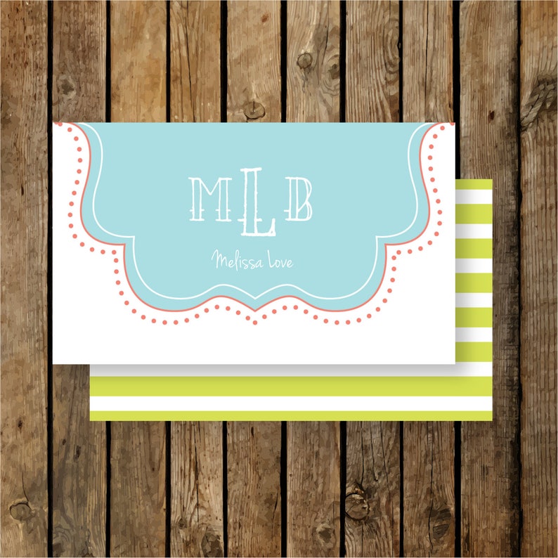 Personalized Gift Tags Calling Cards Birthday Gift - Etsy