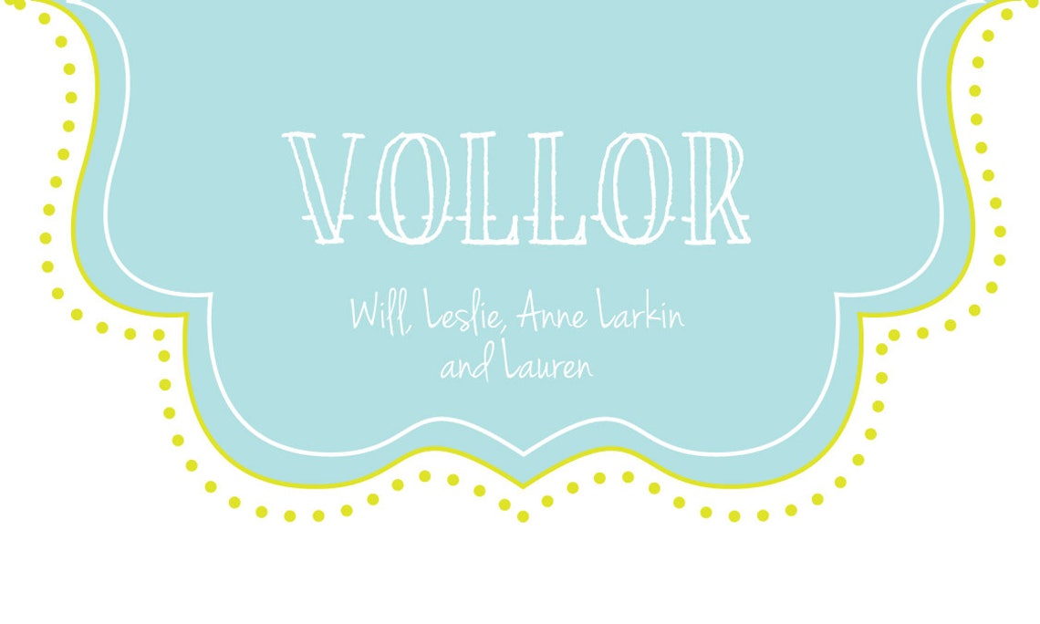 Personalized Gift Tags Calling Cards Birthday Gift - Etsy