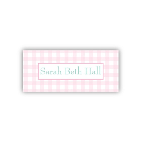 Girl Vinyl Labels Personalized Waterproof Vinyl Stickers | Etsy