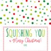 Squishing You A Merry Christmas Topper | Squishy Christmas Printable ...