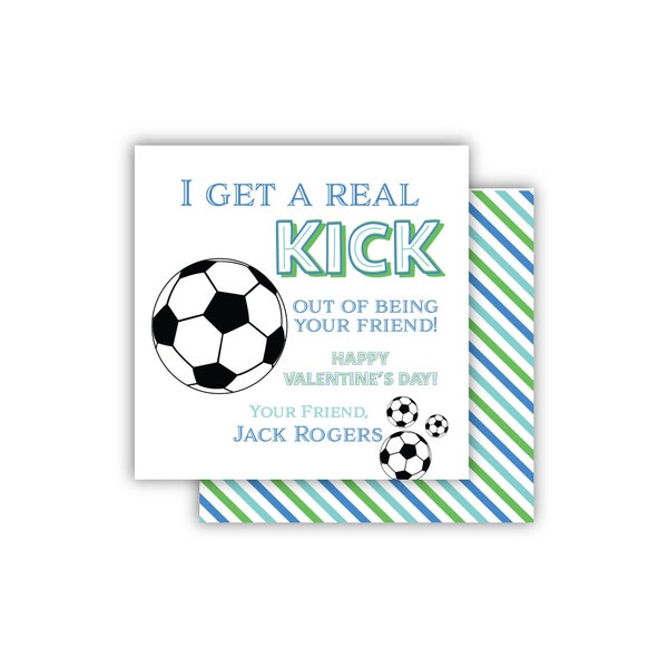 Soccer Valentine - Etsy