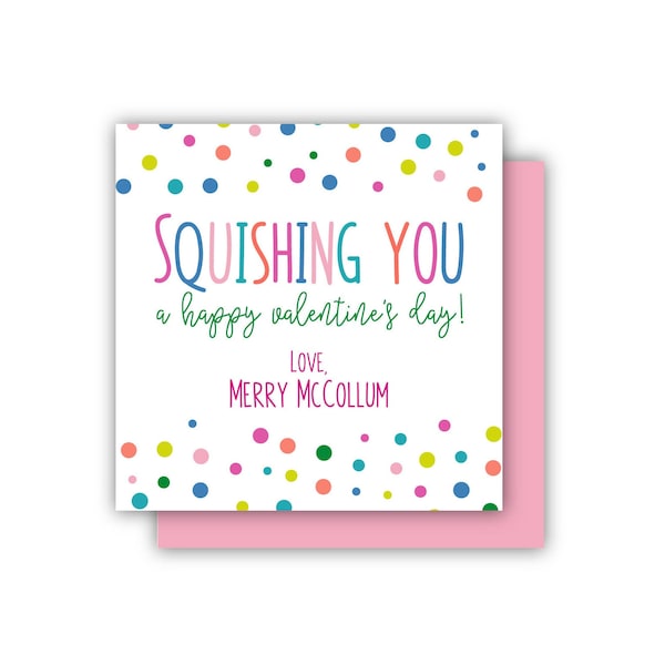 Squishy Valentine Card - Etsy