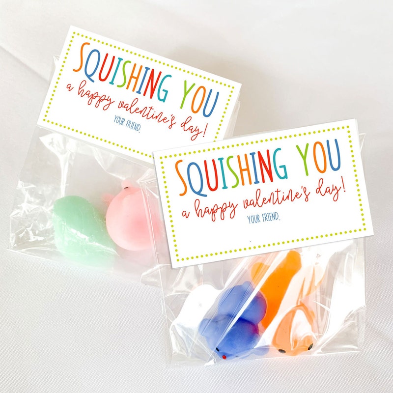 Squishy Valentine Card - Etsy
