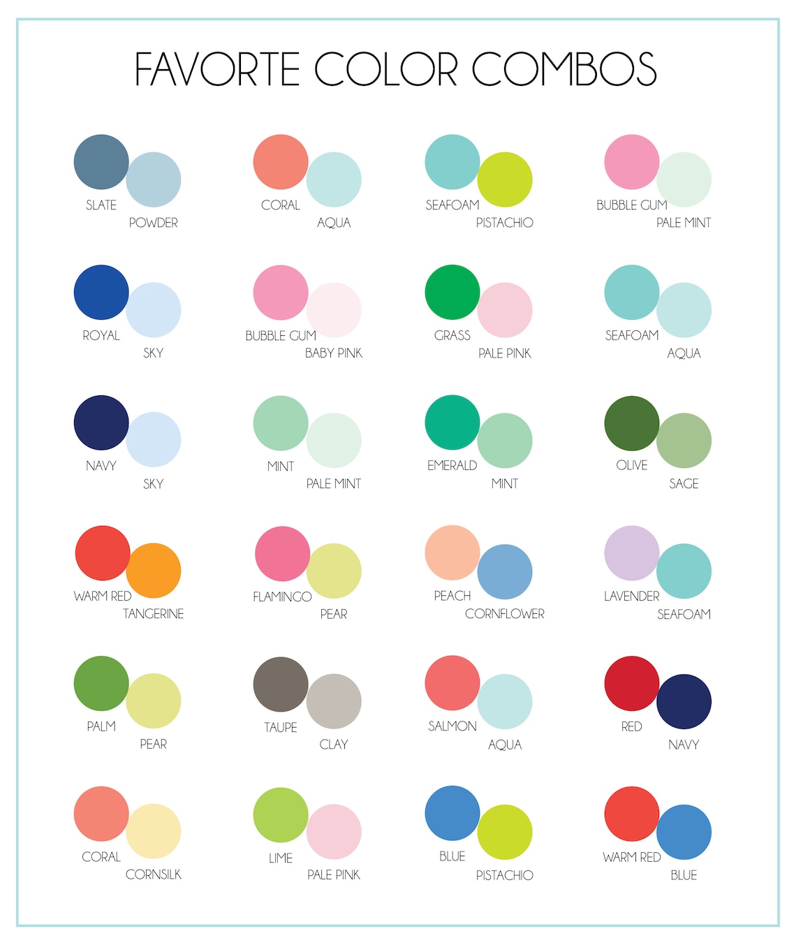 Personalized Modern Monogram Gift Tags Calling Cards Gift | Etsy