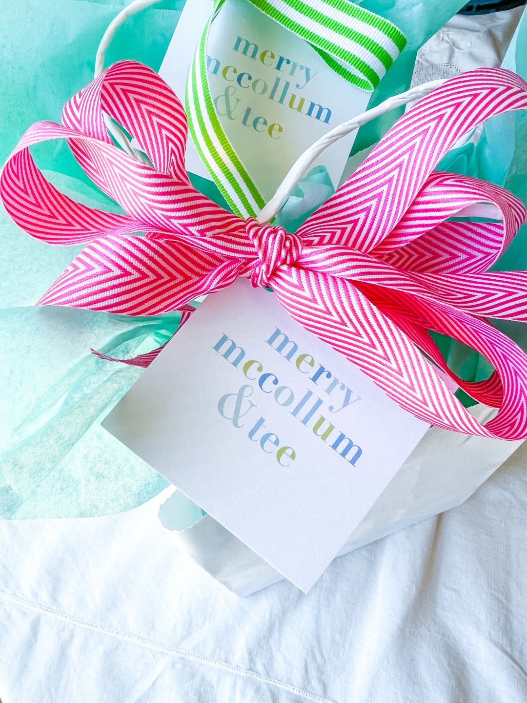 Personalized Brother Sister Gift Tags | Sibling Calling Cards ...