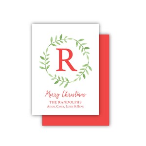 Monogram Christmas Gift Tags | Personalized Holiday Gift Tags ...