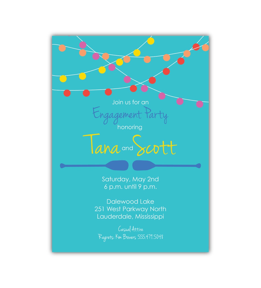 Lake Party Invitation | Engagement Party Invitation | Birthday Party ...