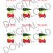 Christmas Gift Tag Printable Kids Car & Tree Printable Tag - Etsy