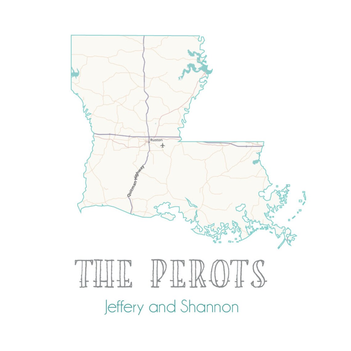 Personalized Hometown Map Gift Tags Map Calling Cards Map | Etsy