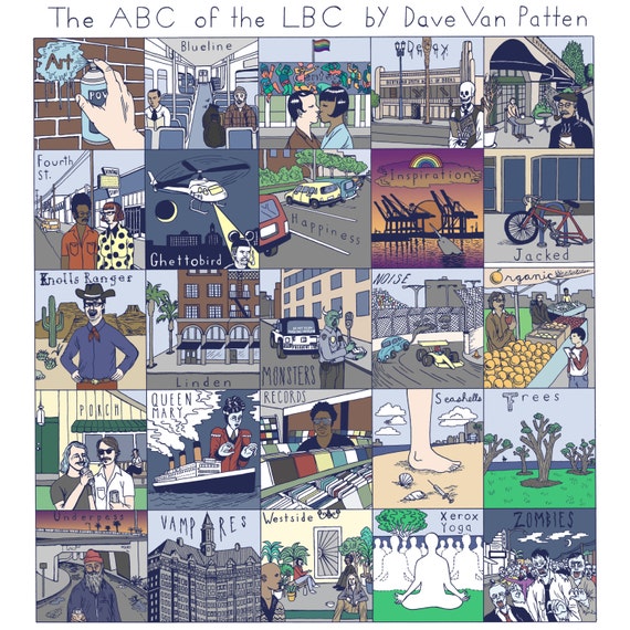 The ABC of the LBC actual Size Large Print - Etsy