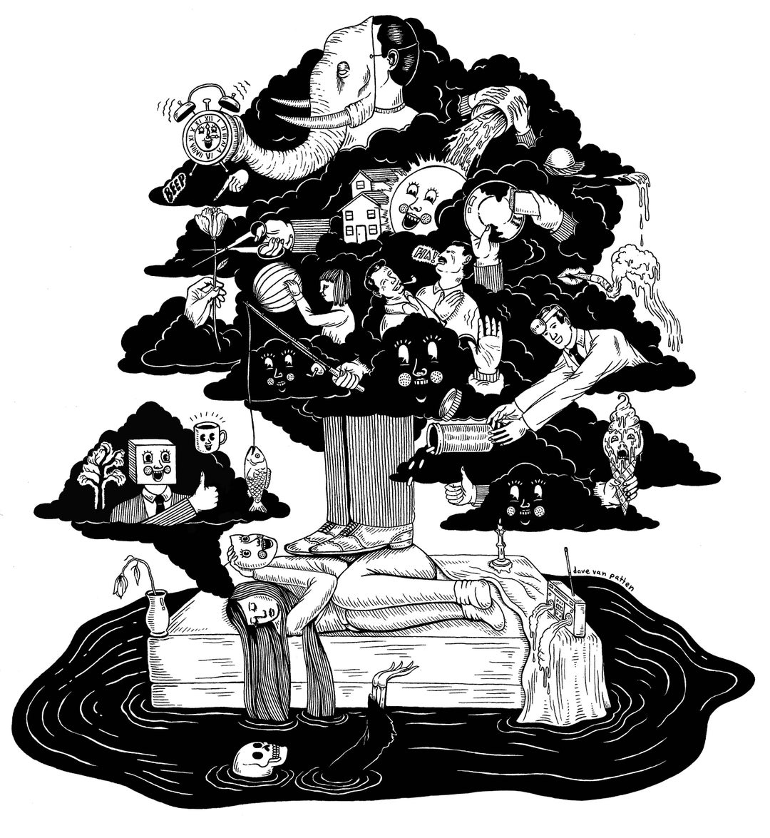 Depression Print - Etsy