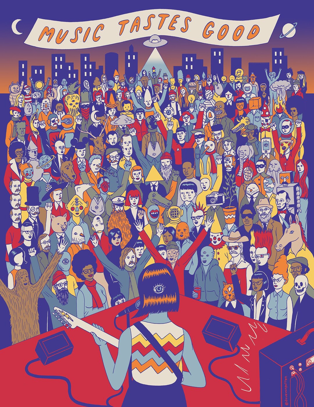 Music Tastes Good Waldo Poster - Etsy