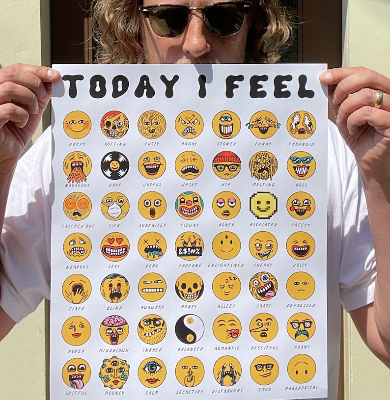 How Are You Today? Print - Etsy